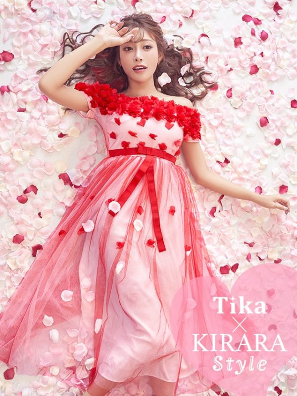 ピンクドレスはTika(ティカ)通販：ピンクは人気No1 | キャバドレスKYABAS