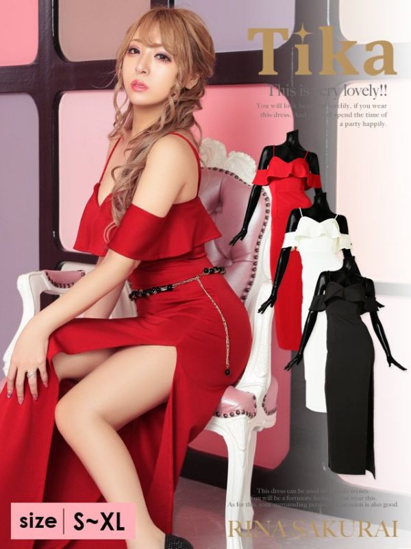 赤いキャバドレス品揃えNo1のTika(ティカ)通販 | キャバドレスKYABAS